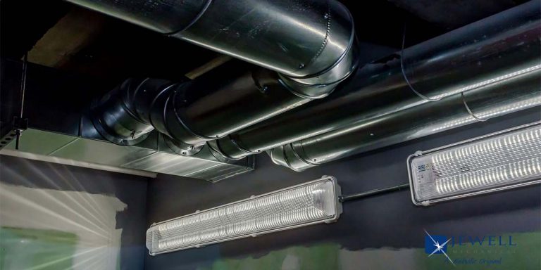 Commercial HVAC Installation For World Gym Music City - Jewell Mech.